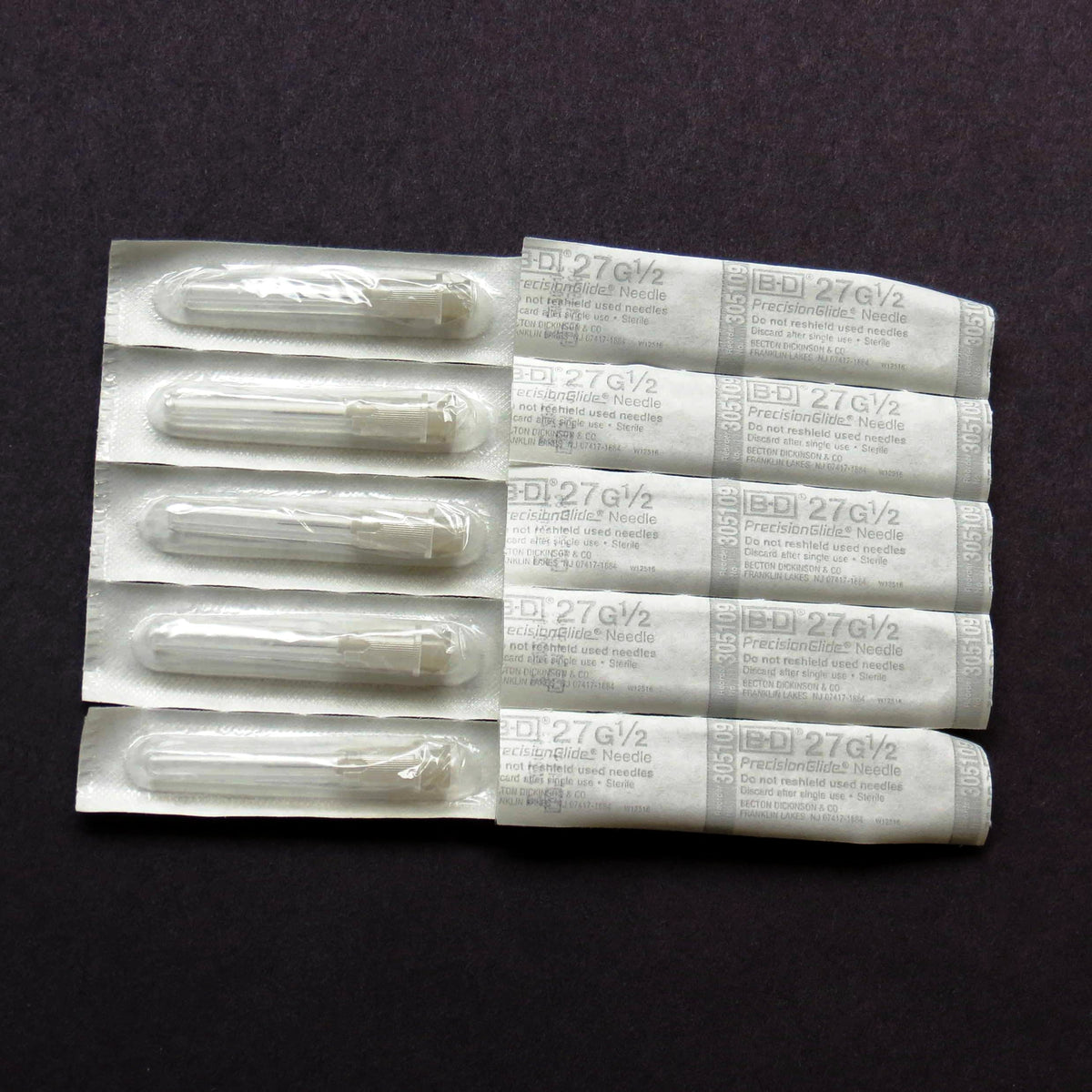 PrecisionGlide Hypodermic Needle 27ga Half Inch – Avinet Research Supplies