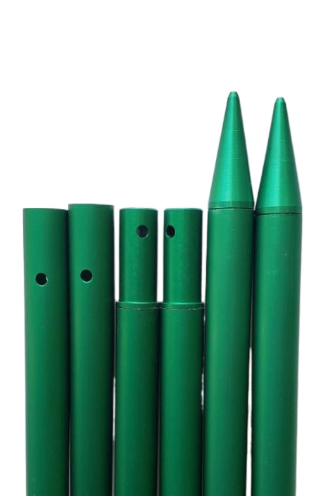 USA Aluminum 1" Anodized Poles – Avinet Research Supplies